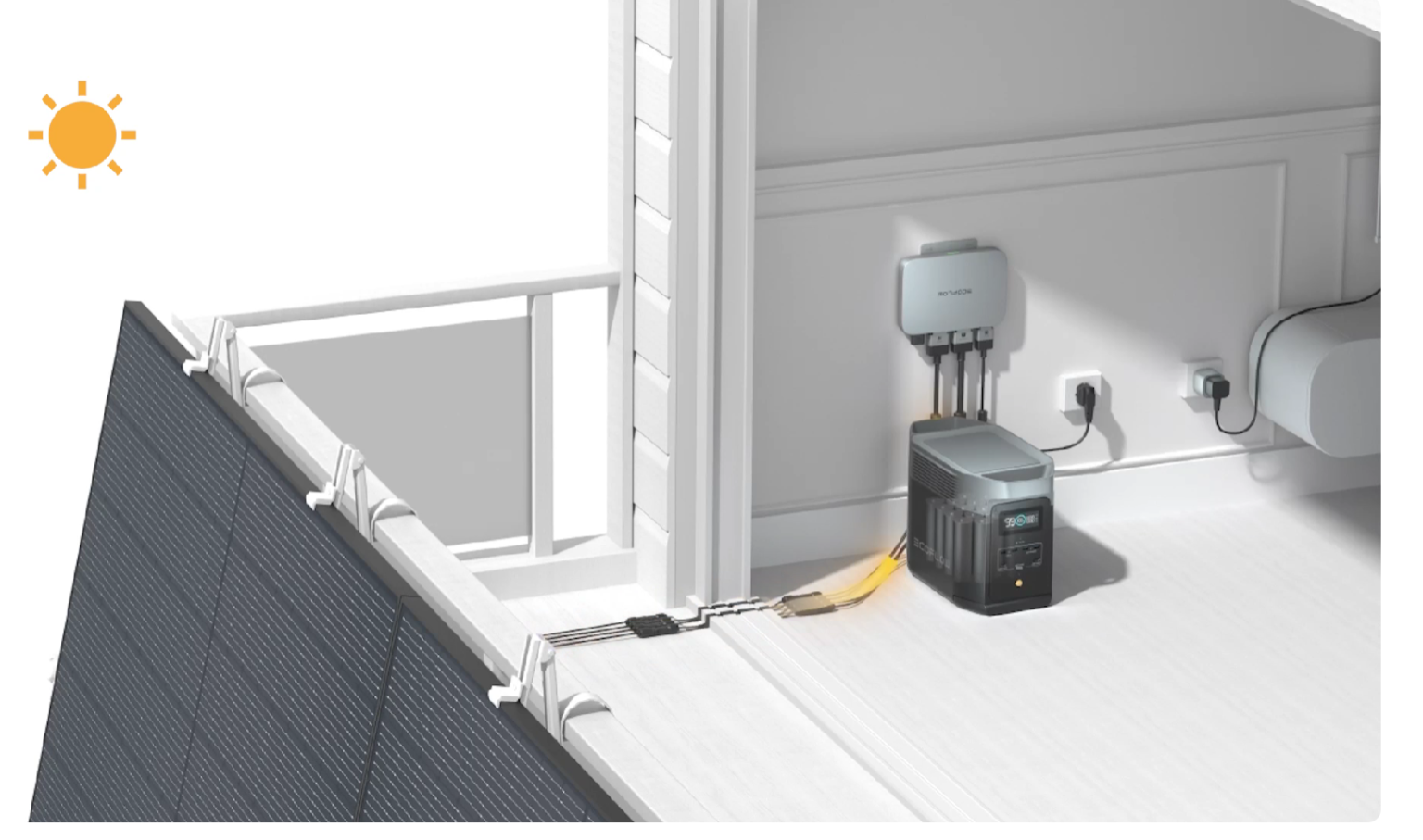 EcoFlow Balkonkraftwerk mit Speicher 2kWh – Alpen Volt GmbH